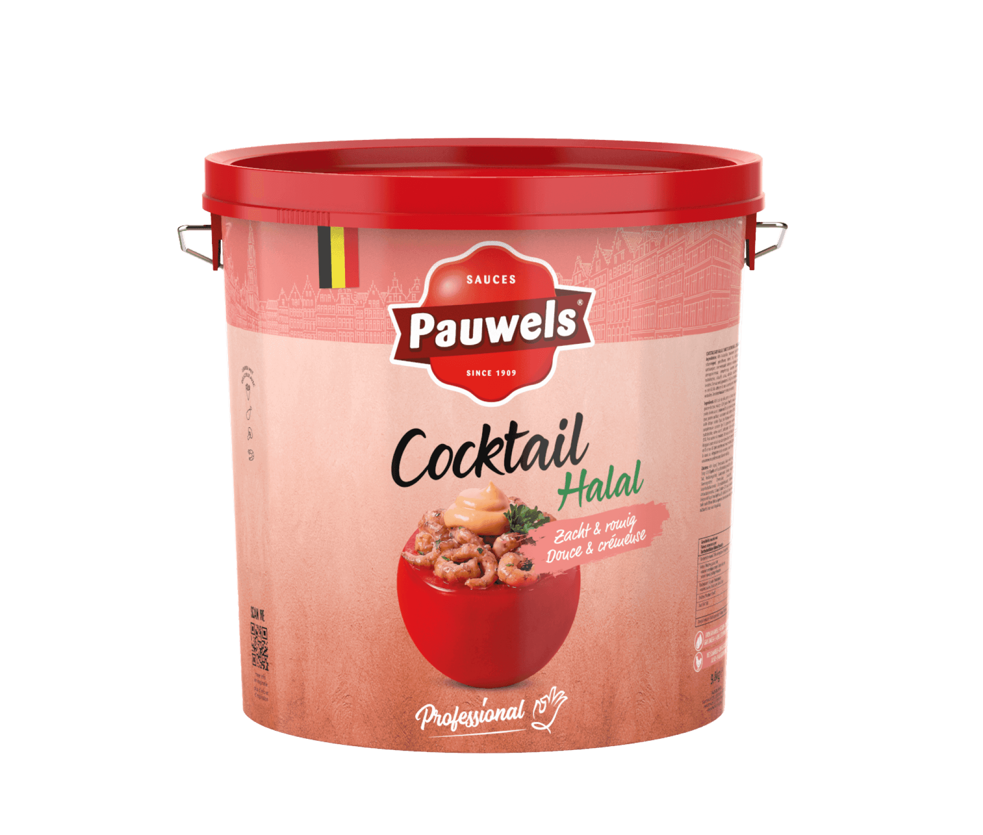 Pauwels Cocktailsaus Halal 10L emmer | Pauwels Sauzen