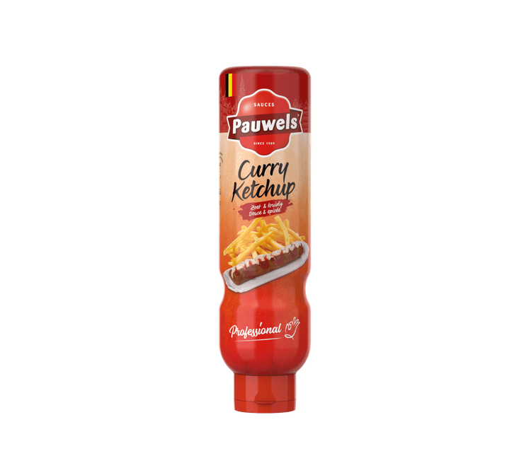 Ketchup Curry Tube 1L